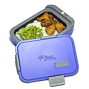 Hot Bento And Insulated Tote Bag - Battery Powered, Portable, Cordless, Hot Meals for Office, Travel, Jobsite, Picnics, Outdoor Recreation