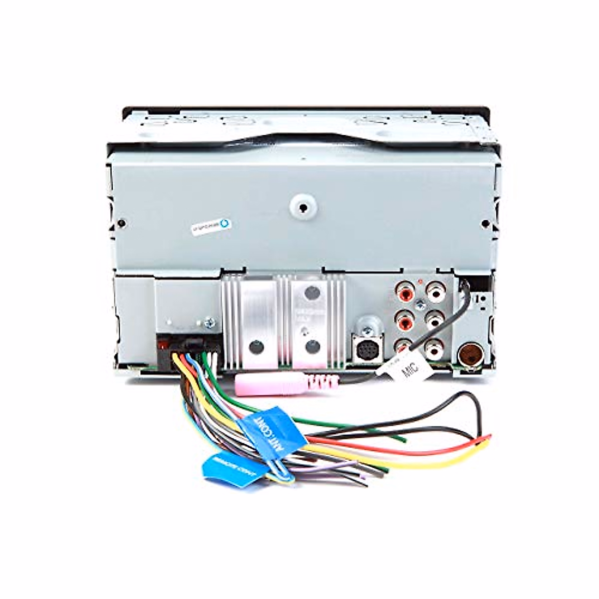 Kenwood DPX304MBT Double DIN in-Dash Digital Media Receiver with Bluetooth (Does not Play CDs) | Mechless Car Stereo Receiver | Amazon Alexa Ready - Black