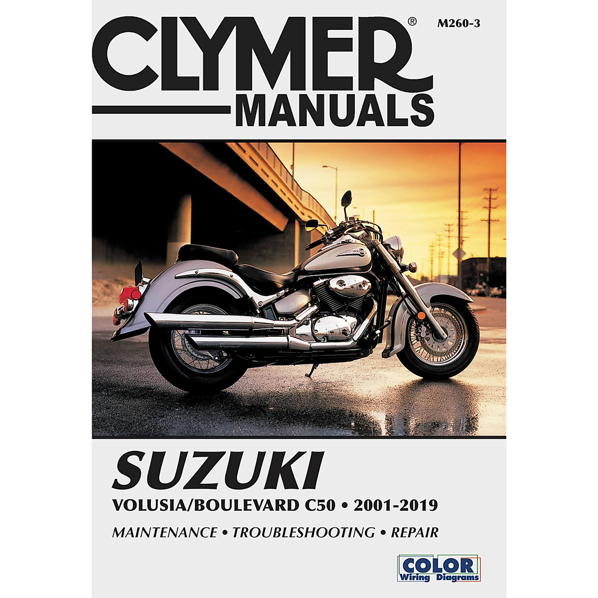 Suzuki Volusia/Boulevard C50 (2001-2019) Clymer Repair Manual: Maintenance * Troubleshooting * Repair (Clymer Powersport)