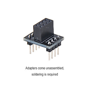MakerFocus 5pcs NRF24L01+ Adapter ESP8266 ESP-01 Adapter Module for NRF24L01+ 2.4GHZ Wireless Transceiver Module and ESP8266 ESP-01 WiFi Module