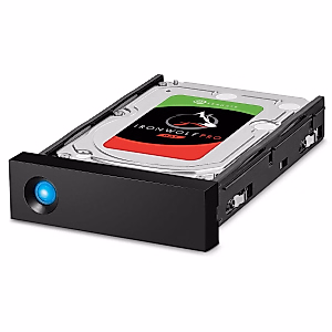 LaCie 1big Dock, 10TB, External Hard Drive, HDD Docking Station, Thunderbolt 3, 7.200 RPM, Enterprise Class Drives, for Mac and PC Desktop, 5 Year Rescue Services (STHS10000800)