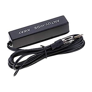 Universal Car Hidden Amplified Antenna Kit 12v Electronic Stereo AM/FM Radio New