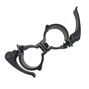 Lighting Truss Swivel coupler Clamp Fit F34 1.88-2 Inch Pipe Heavy Duty Aluminum Alloy 220 LBs for DJ Stage Lighting Quick Release Quick Lock