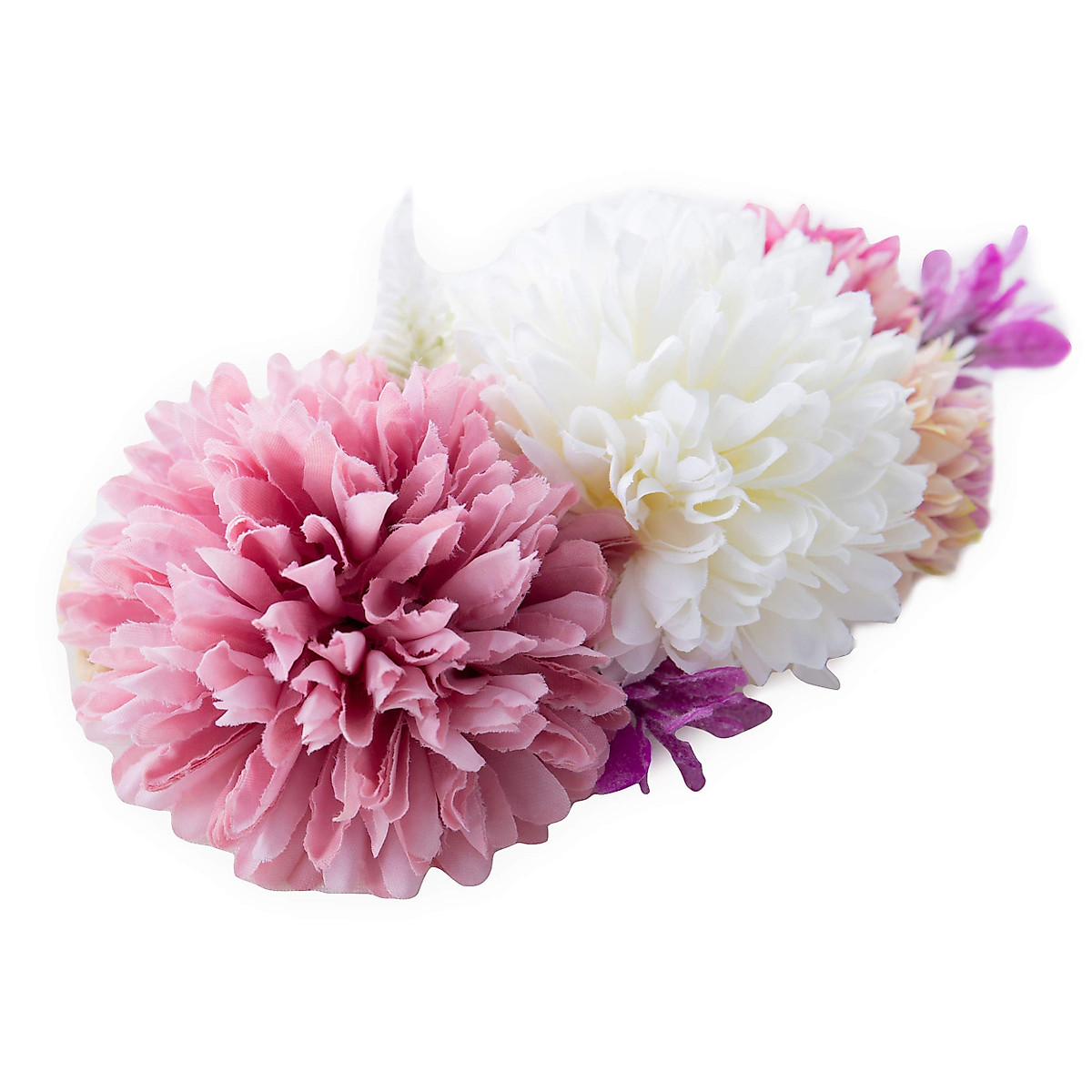 Baby Girl Floral Headbands Flower Crown Newborn Infant Toddler Headwrap Turban Hair Accessories