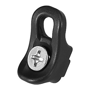 doorslay Pad Eye Kit 10 Pack Kayak Eyelet Tie Down Loop Deck Fitting Bungee Cord Kit Rigging Outfitting for Boat Kayak Deck Rigging Kit