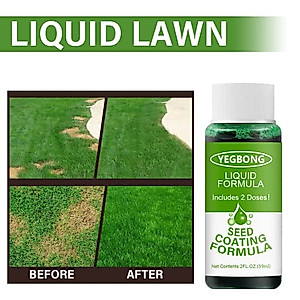 5PC Liquid Green Grass Lawn Spray - Liquid Seeding Grass Lawn Green Spray, Green Grass Lawn Repair Spray, Liquid Grass Seed, Green Dye for Lawn (5PC)