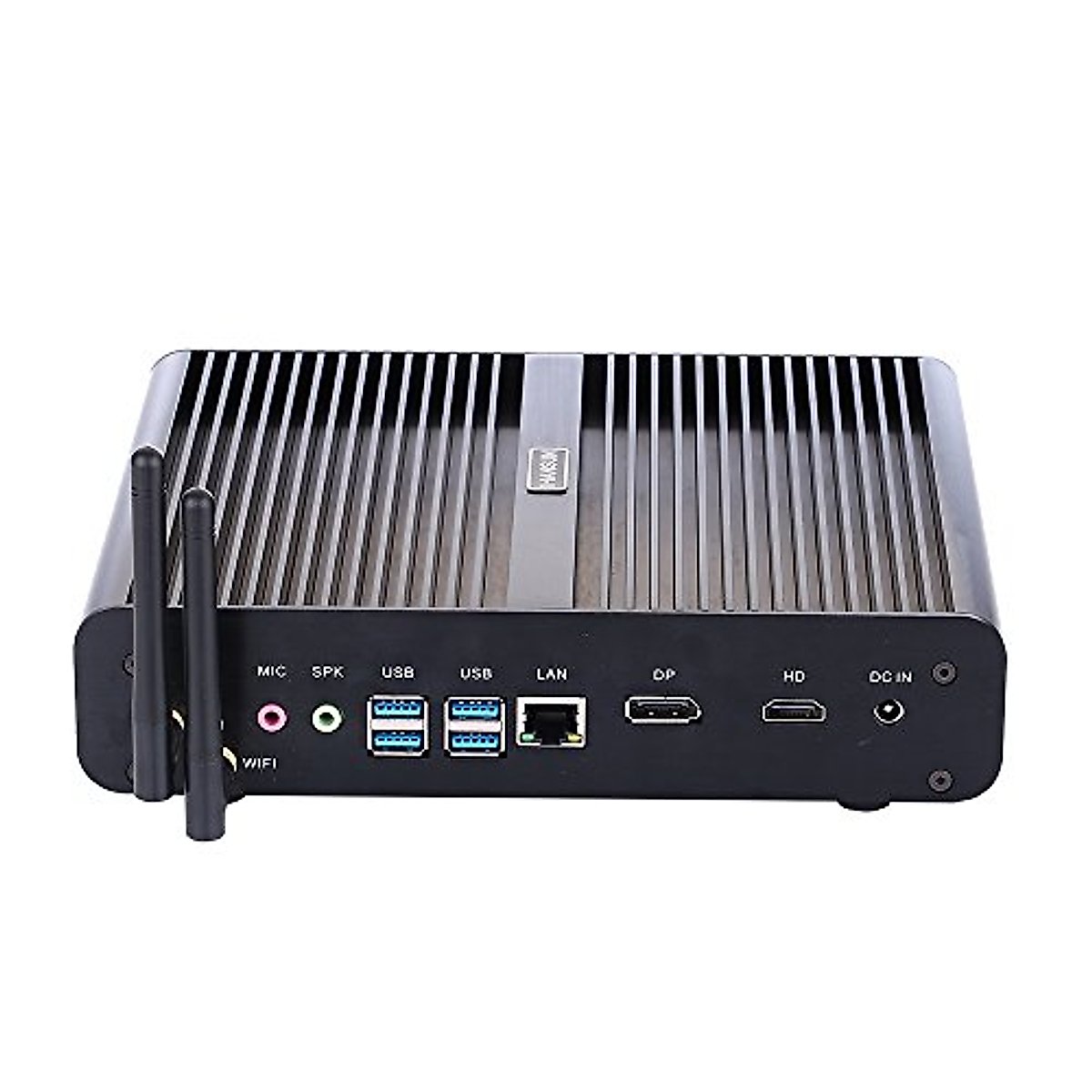 HUNSN 4K Fanless Mini PC, Desktop Computer, Server, Intel Core 11th Gen I7 1165G7, Windows 11 pro or Linux Ubuntu, BM14, DP, HDMI, LAN, 32G RAM DDR4, 512G SSD