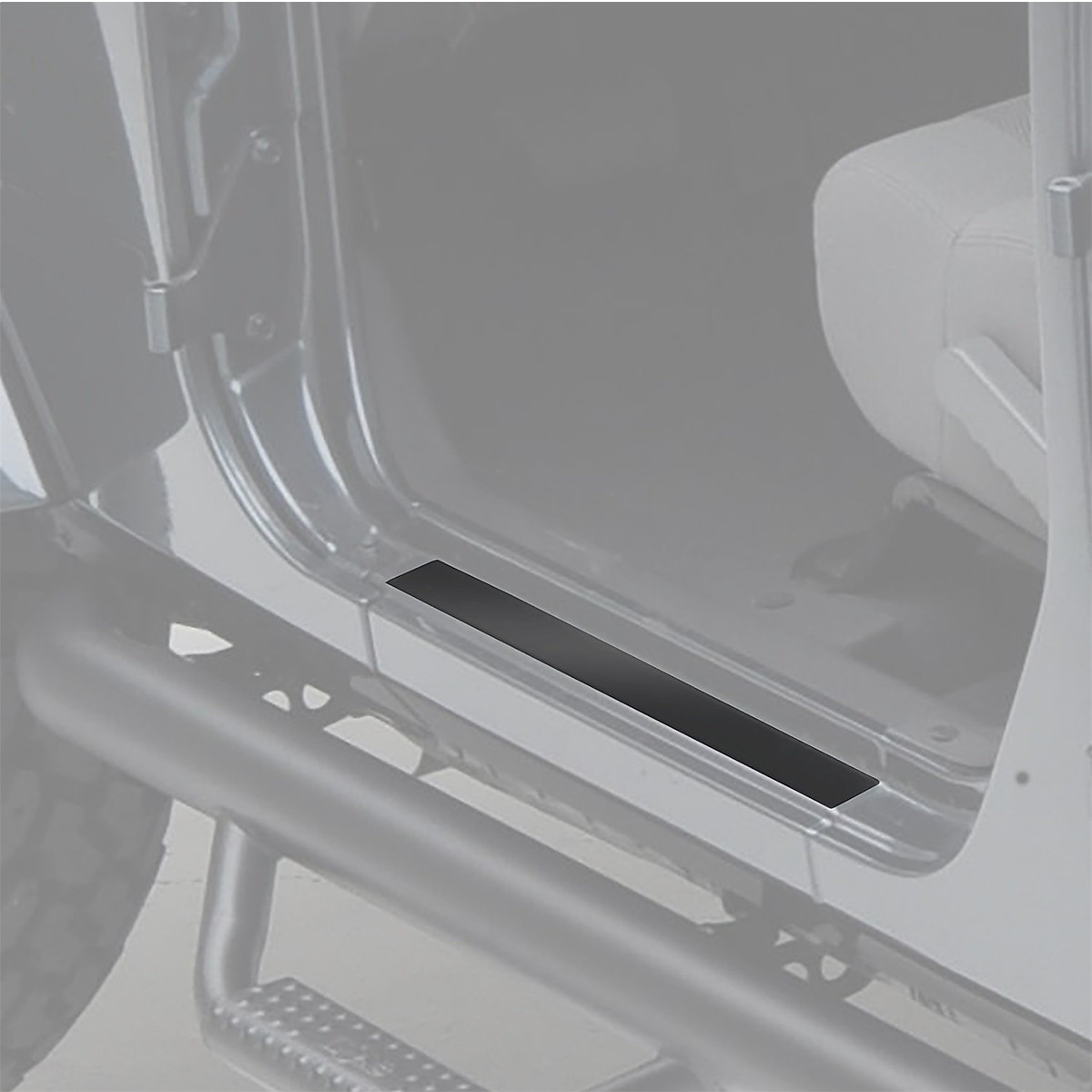 Smittybilt Entry Guards (Black) - 7686