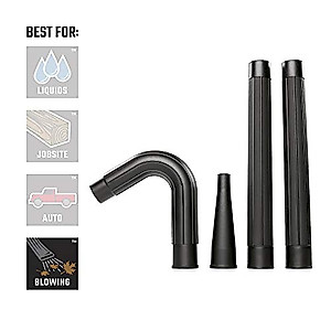 CRAFTSMAN CMXZVBE38640 2-1/2 in. 4-Piece Wet/Dry Vacuum Gutter Cleaning Kit for Shop Vacuums