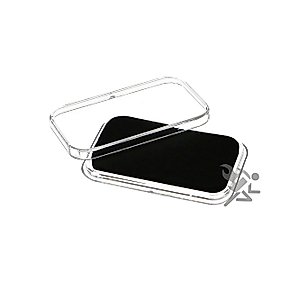 OnFireGuy Air-Tite Black Wafer Capsule Holders for 1oz or Smaller Gold Bars, 5 Pack