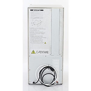 Maxx Ice MIM25CO, Shallow Depth Outdoor Built-in Undercounter Ice Maker, 25 lbs, in Stainless Steel