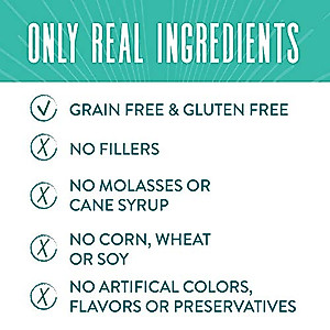 DOGSWELL Dog Dental Care Treats Made in USA Only, Grain Free Chicken Jerky Dog Treats, 24oz Bag