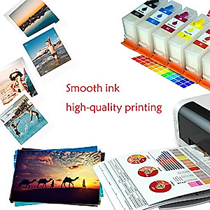 Gooyule 312XL Sublimation Ink Cartridges No Chip Refillable Ink Cartridge for XP-15000 XP-15010 XP-15080 Remanufactured Ink Cartridges Without Chip & Ink for XP15000 Printer