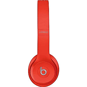 Beats by Dr. Dre - Beats Solo3 Wireless On-Ear Headphones - (Citrus Red) (Renewed)