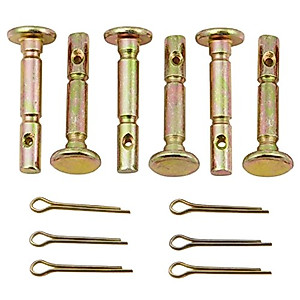 Rotary 5549 Snowblower Shear Pins & Cotter Pins (Pack of 6)