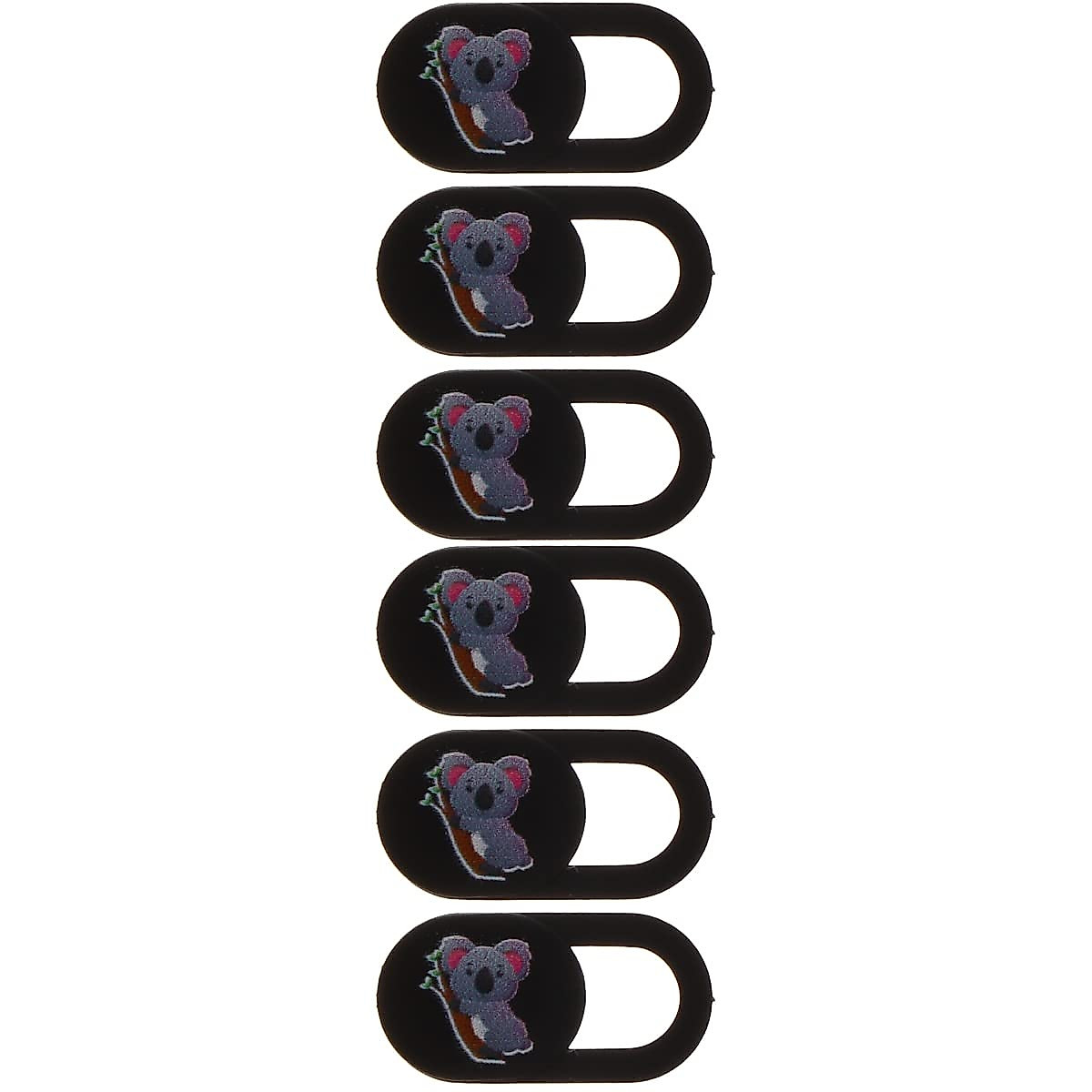 SOLUSTRE 6 Pcs Camera Privacy Cover Laptop Camera Cover Sliding Camera Cover Webcam Blocker Webcam Privacy Cover Protection Cap Computer Environmental Protection Material Plastic