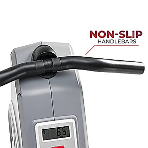 Sunny Health & Fitness Dynamic Air Rowing Machine with Exclusive SunnyFit App Enhanced Bluetooth Connectivity – SF-RW520007