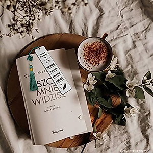 Warehouse No.9 Inspirational Quote Metal Bookmark with Tassel for Boys Girls Friends Daughter Son Students Teens Book Lover Graduation Christmas Birthday Going Away Bookmark Gifts