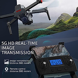 2~5 Days Delivery, ZLL SG907 MAX GPS Drones with Camera for Adults, 3-Axis Gimbal 4K Camera HD, Smart Return Home, Follow Me Mode, Brushless Motor, FPV Professional Drone RC Quadcopter, 3 Batteries