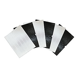 Nispira 116130 H Filter Replacement 5500-2 AM80 True HEPA Activated Carbon For Winix Air Purifier, 3 Sets