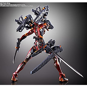 TAMASHII NATIONS Tamashi Nations - Neon Genesis Evangelion - Weapon Set for Evangelion, Bandai Spirits Metal Build