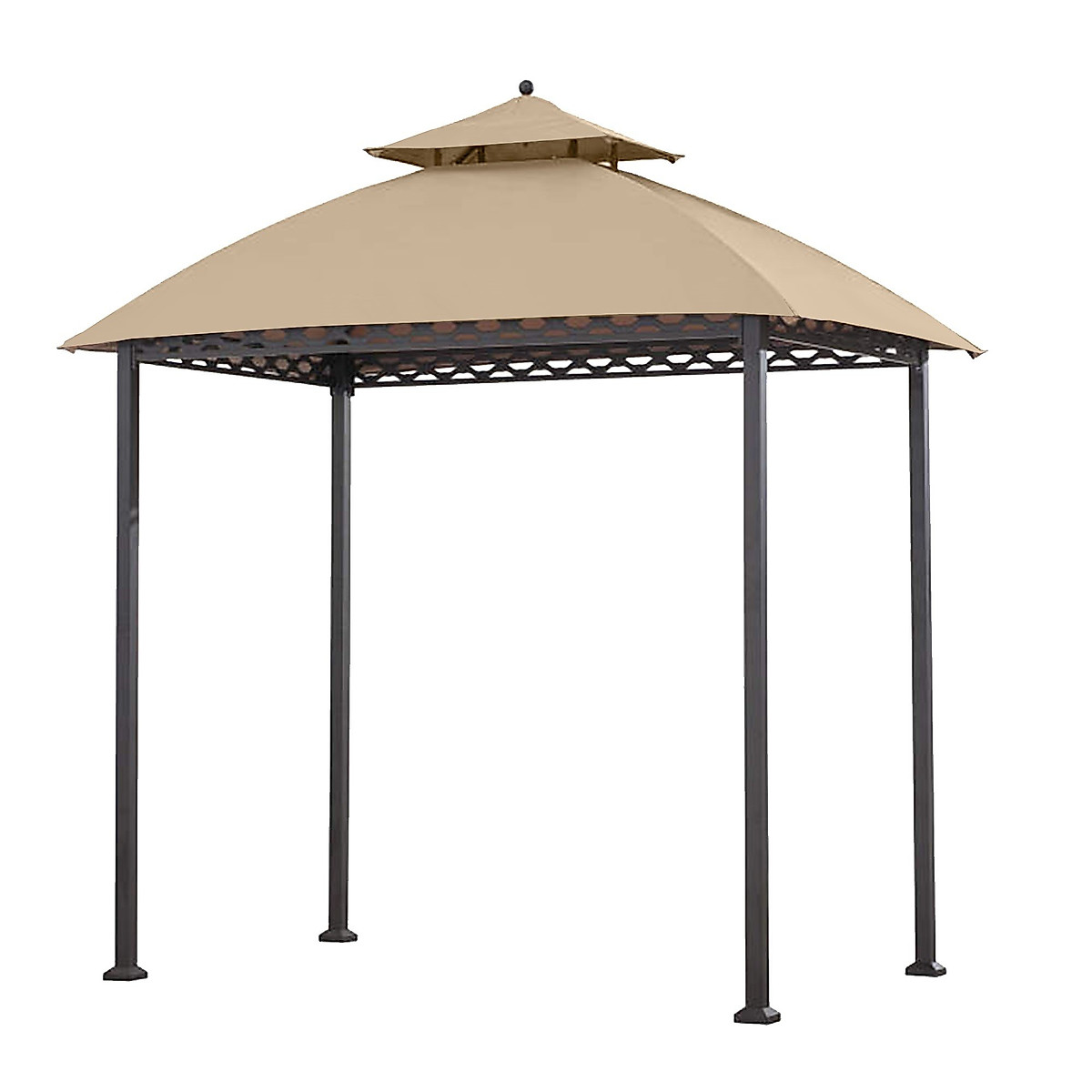 Garden Winds Replacement Canopy for The Pinehurst Grill Gazebo - Riplock 350 - Beige