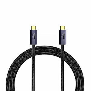 BGNTBUK Headphone Cord Extender USB4 Full Function Cable Type C/20GB Mobile Computer 8K@30HZ Projection Screen HD Video Transmission Data Phone Chargers for Android Type C Right Angle
