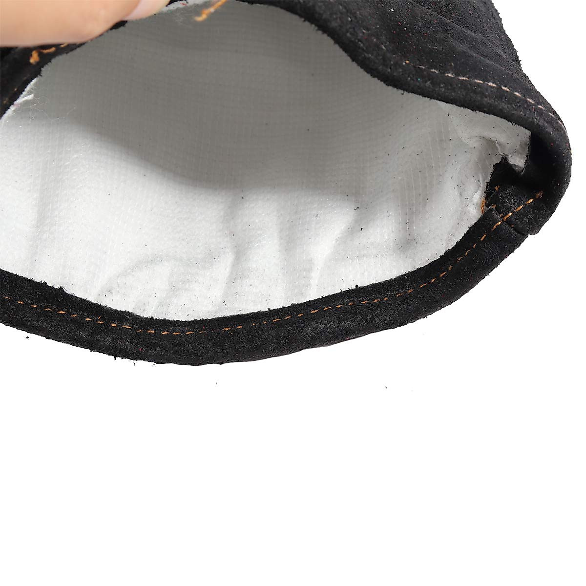 Less bad Animal Protection Gloves Anti-Bite & Scratch Handling Gloves for Dog Cat Bird Reptile Snake (Black-1)