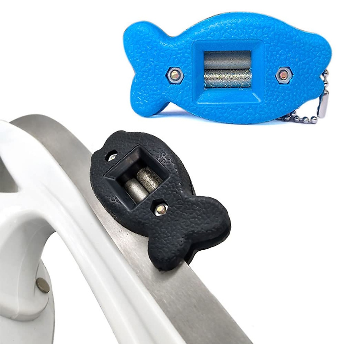 LNJBABAO Ice Skates Blade Sharpener Hockey Skate Sharpener Portable Width Adjustable Ice Skates Sharpener for Ice Hockey Skates and Figure Skating Blades