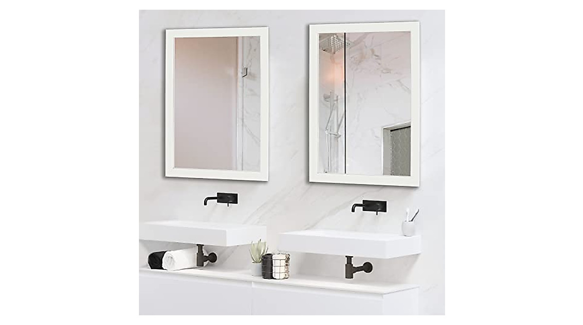 Ruomeng Rectangular Wall Mirror - Modern Elegance