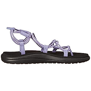 Teva Women's Voya Infinity Sandal, Purple Impression, 7