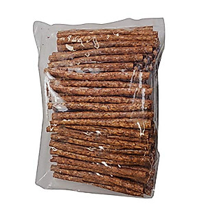 Cadet Premium Grade Munchy Beef Hide Sticks Beef Flavor 5 Inch, 100 Pack