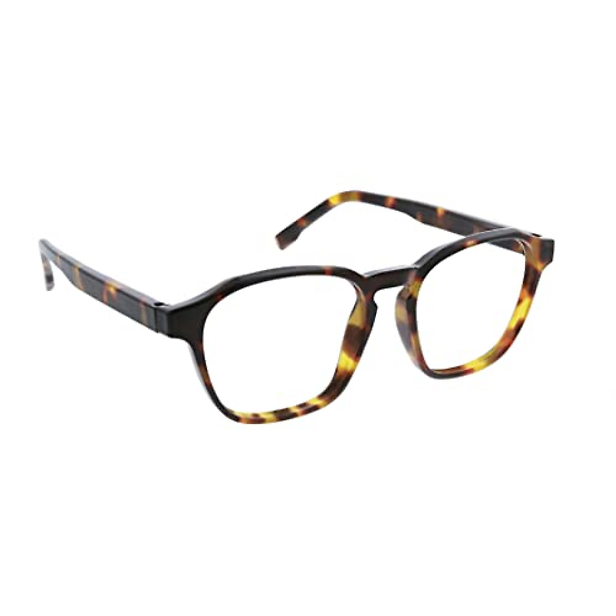 Peepers by PeeperSpecs mens Off the Grid Blue Light Blocking Reading Glasses, Tortoise, 53 mm US