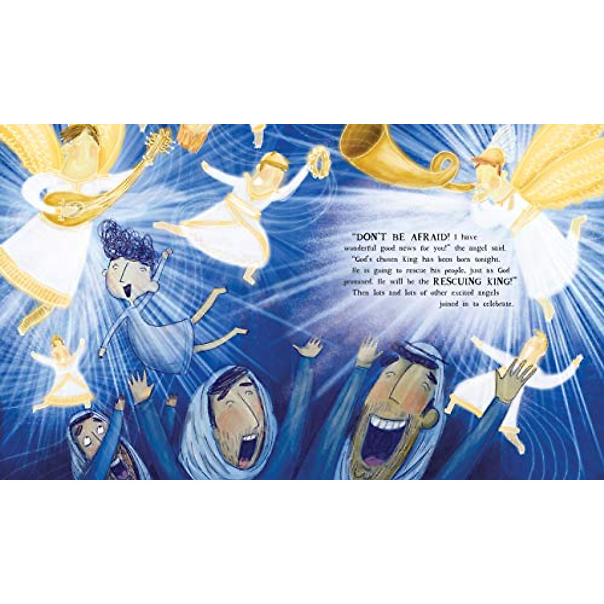 The Christmas Promise: A True Story from the Bible about God's Forever King (Illustrated Christian Christmas gift for kids ages 3-6 telling the nativity story)