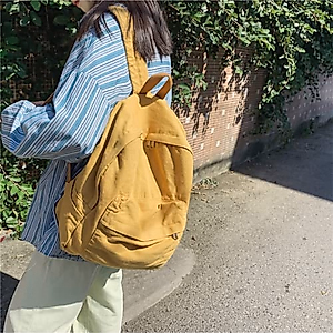 vintage backpack purse for women canvas backpack laptop travel backpack laptop backpack hiking backpack school backpack (brown)