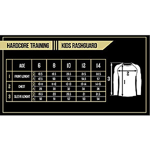 Hardcore Training Kids Rash Guard Compression Base Layer Tights No Gi BJJ Fitness Workout Running Boxing Black White