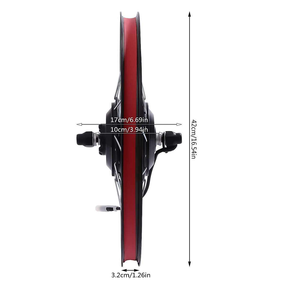 DCEHKR E-Bike Conversion Kits 36V Electric Bike Rear Hub Conversion Kit with Brushless Gear Motor 350W Electric Bicycle Conversion Kits Suitable for 20-inch Rear Wheel E-Bike