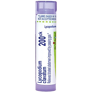 Boiron Lycopodium Clavatum 200C Homeopathic Medicine for Bloating & Gas - 80 Pellets