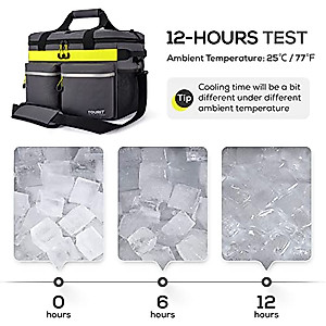TOURIT Cooler Bag 46-Can Insulated Soft Cooler Large Cooler Collapsible 32L Portable Cooler for Camping, Beach, Work, Trip
