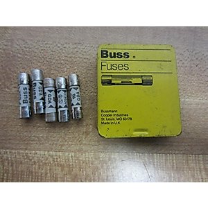 Bussmann GDA-3.15A Buss Fuse 3.15A 250V GDA315A (Pack of 5)