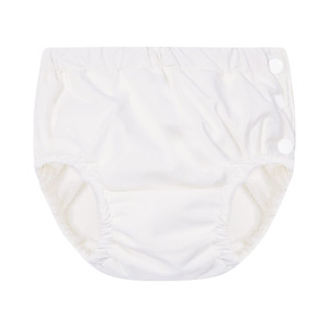 Durio Reusable Swim Diapers Washable Baby Swim Diaper Unisex Infant Toddler Swimming Diapers A White 12-18 Months