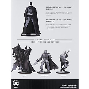 DC Collectibles Batman Black & White: Batman V.3 by Jim Lee Statue