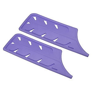 PATIKIL Plastic Safety Knife Cover Sleeves for 7" Nakiri Knives, 2 Pack Knives Edge Guard Blade Protector Universal Knife Sheath for Kitchen, Blue