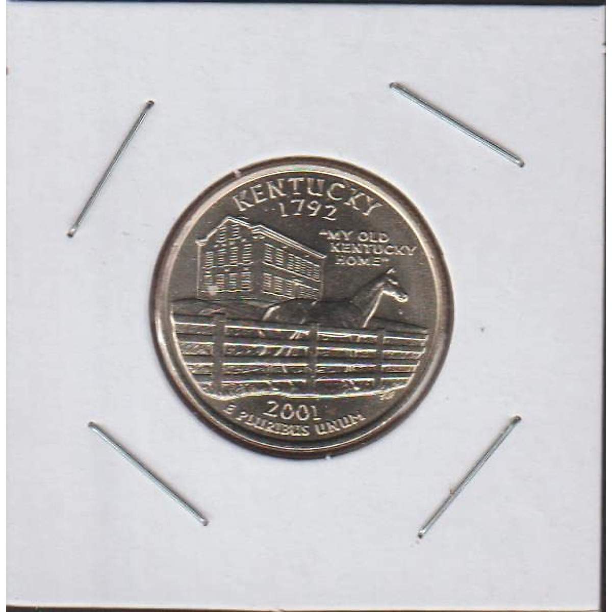 2001 D Washington State Quarter Kentucky Quarter Seller Mint State