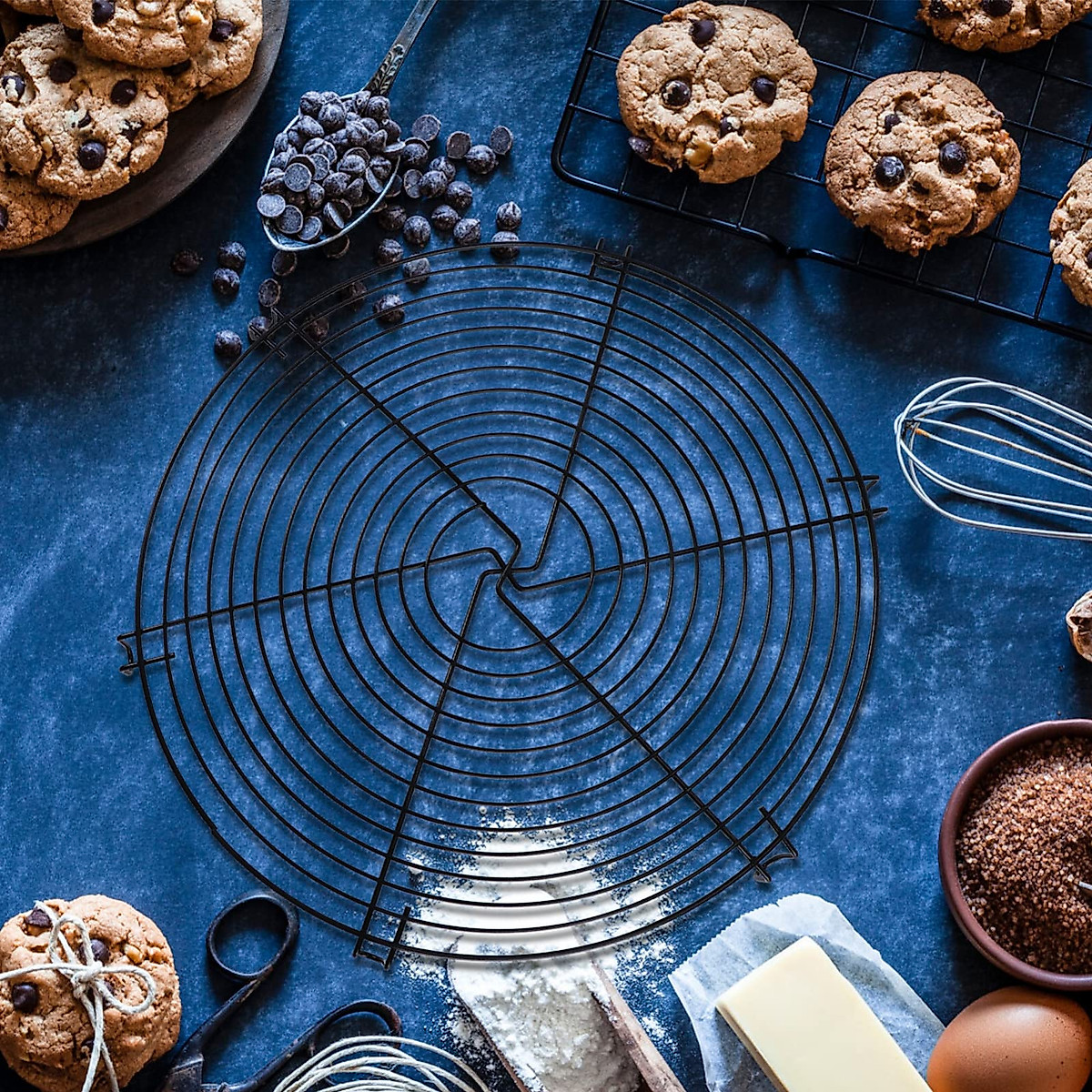 GANAZONO 1pc Cooling Rack Cooling Net Wire Cooling Rack Wire Cooking Racks Steamer Rack Small Cooling Rack Cookie Cooling Rack Shortening for Baking Cooling Tray Oven Rack Iron Food