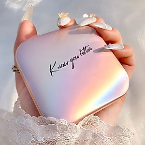 CHPBOLLY Highlighter Makeup Palette Face Highlighter Palette Shiny Contour Highlight Makeup Illuminator Highlighter Concealer Palette with brush Glow Illuminator for Face & Body Women Cosmetics (gold set)