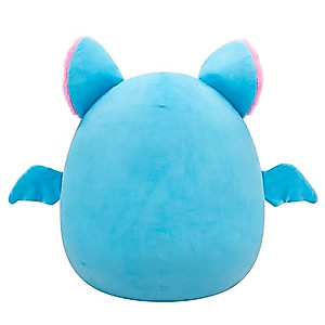 Squishmallows Original 16-Inch Boyle Blue Fruit Bat - Official Jazwares Plush (Large)