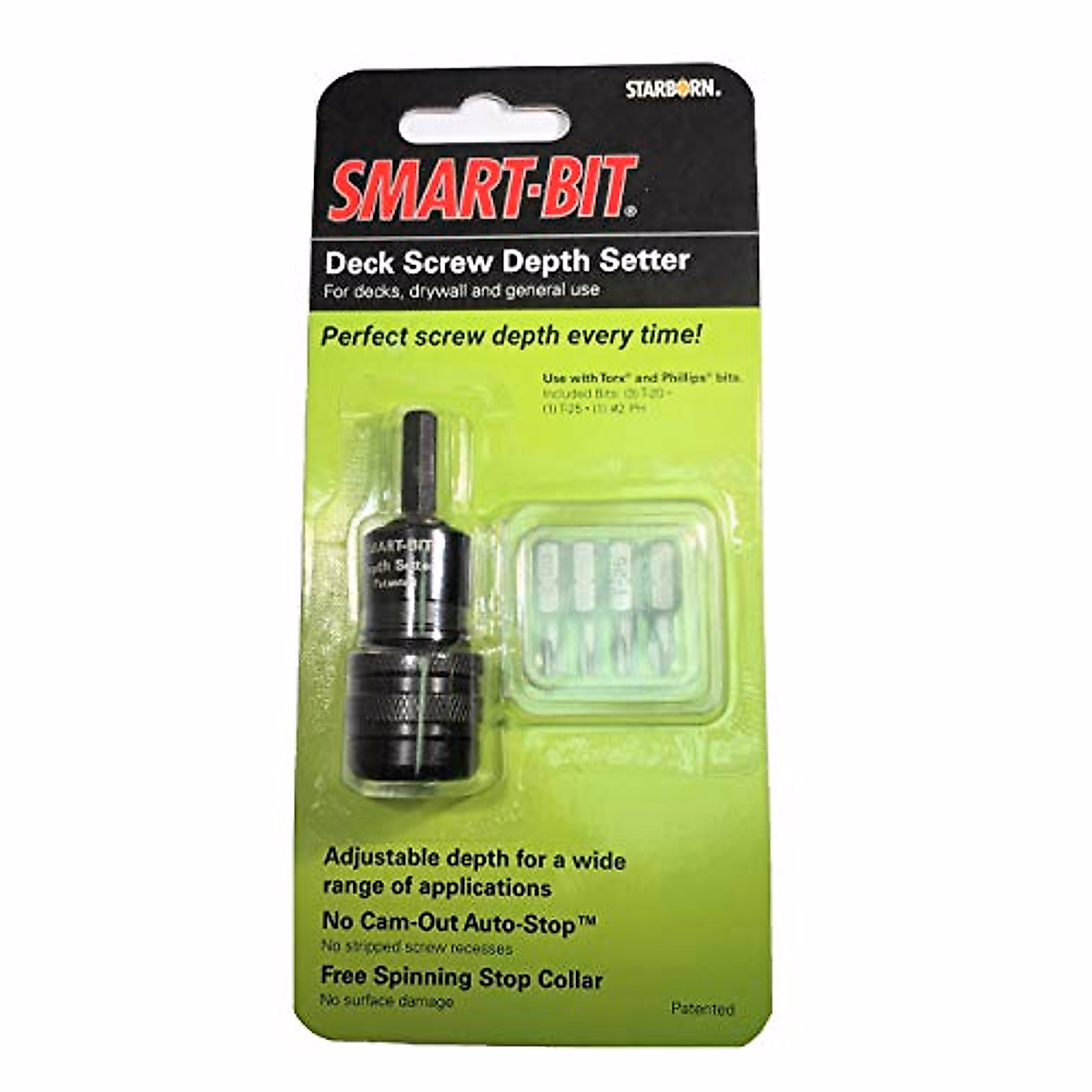 Smart-Bit Screw Depth Setting Tool