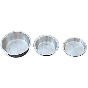 PetFusion Premium 304 Food Grade Stainless Steel Dog & Cat Bowls. Cat Bowls Shallow & Wide for Relief of Whisker Fatigue 13-Ounce