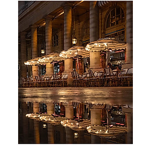 LED Vintage Edison Bulb G45-4W LED Light Filament Bulb, Globe Shape E26 Base, Clear Warm White 2700K, LED Edison Bulb 40W Equivalent, 110-120VAC, Dimmable (4 Watts)